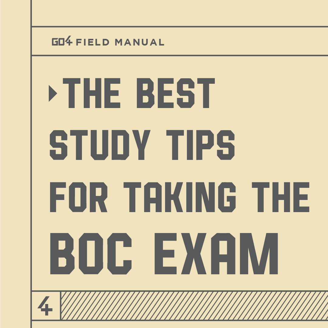 The Best Study Tips for Taking Your BOC Exam - Go4