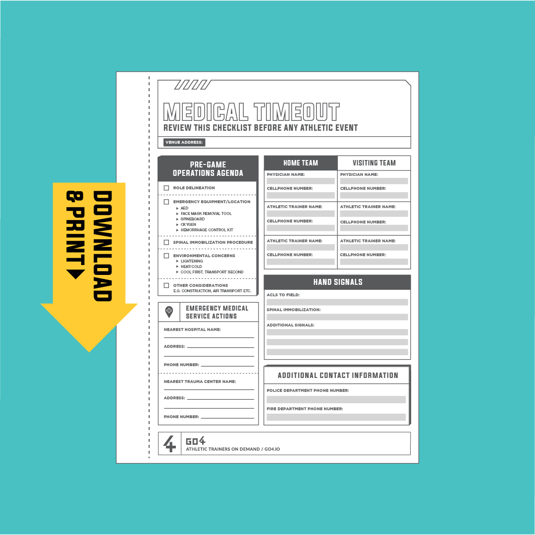 Medical Timeout, Explained