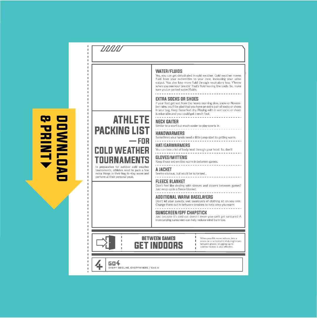 Cold Weather Packing List - Go4